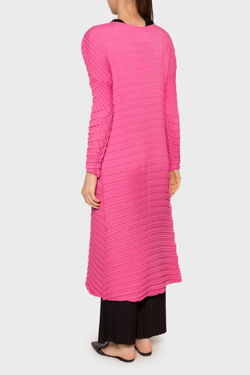 Knife X Box Pleated Cardigan | Sid Neigum | BySymphony